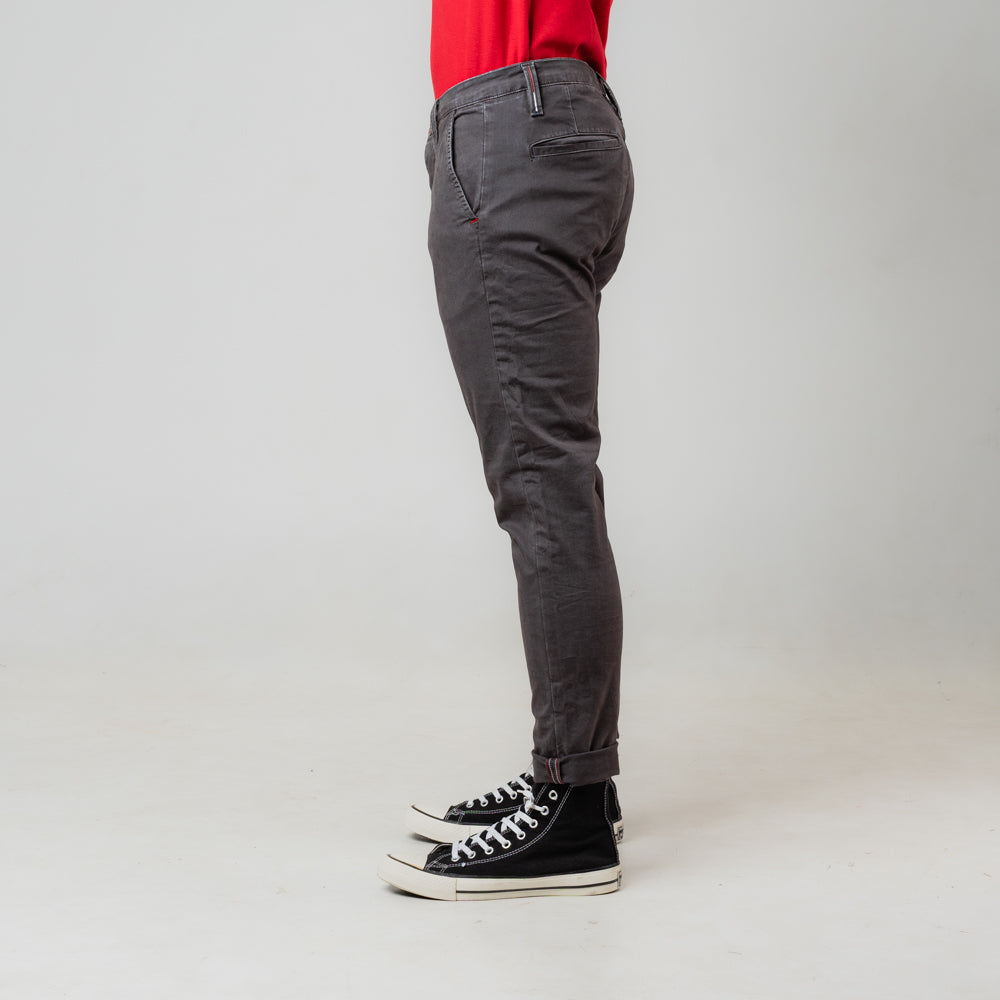 Oxygen Denim Relax Chino Pants - Dark Grey (73) | Oxygen Denim Store